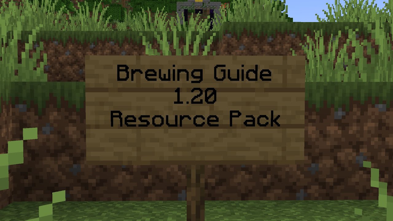 Brewing Stand Guide 1.20 Minecraft Resource Pack Review - YouTube