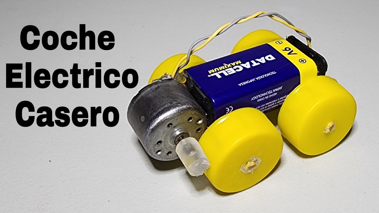 Cómo Hacer Un Coche Eléctrico Casero (Muy Fácil) - YouTube