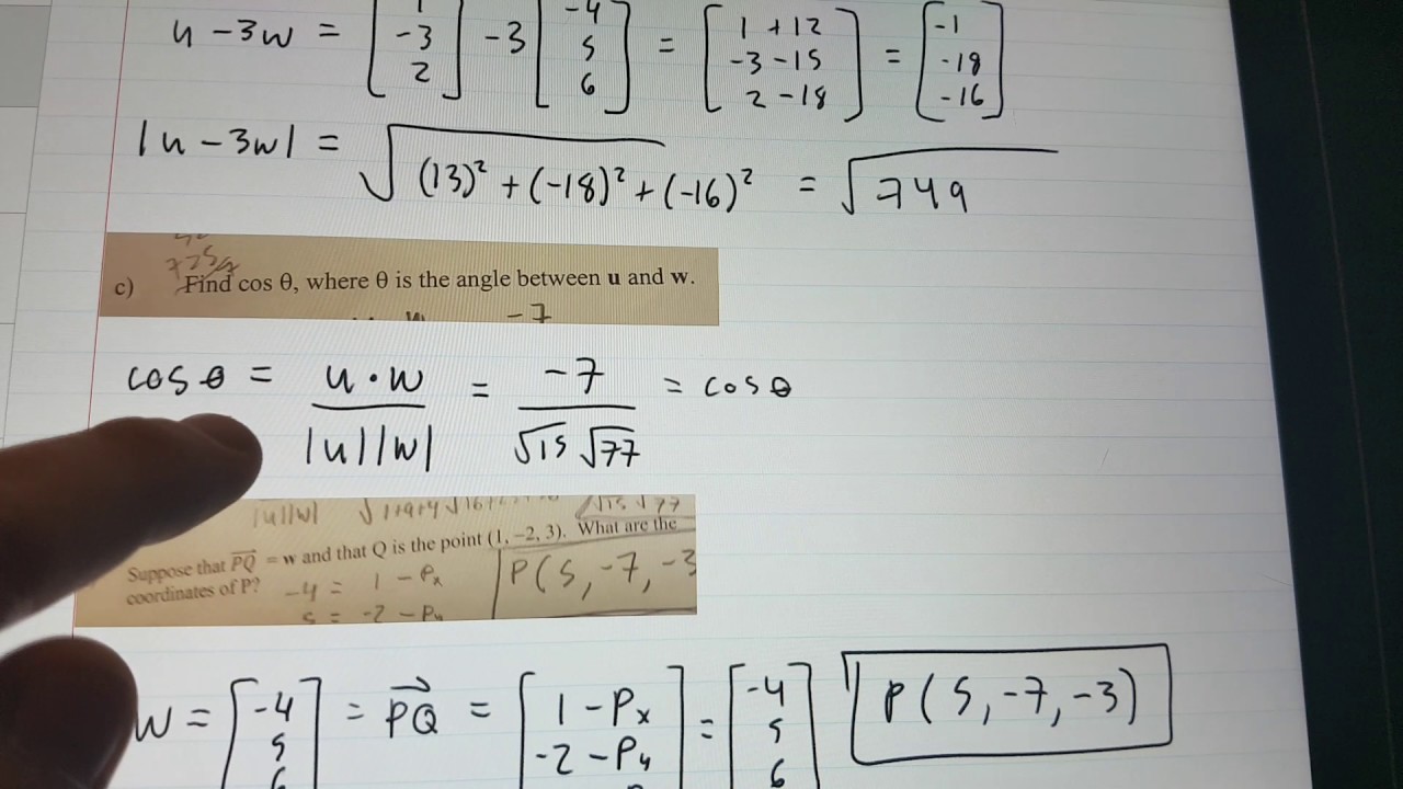 Linear Algebra - Final Exam Study Summary (Part 3) - YouTube