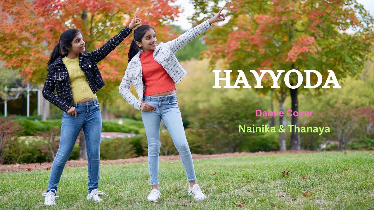 Hayyoda (Tamil) | JAWAN | Dance Cover | Nainika & Thanaya - YouTube
