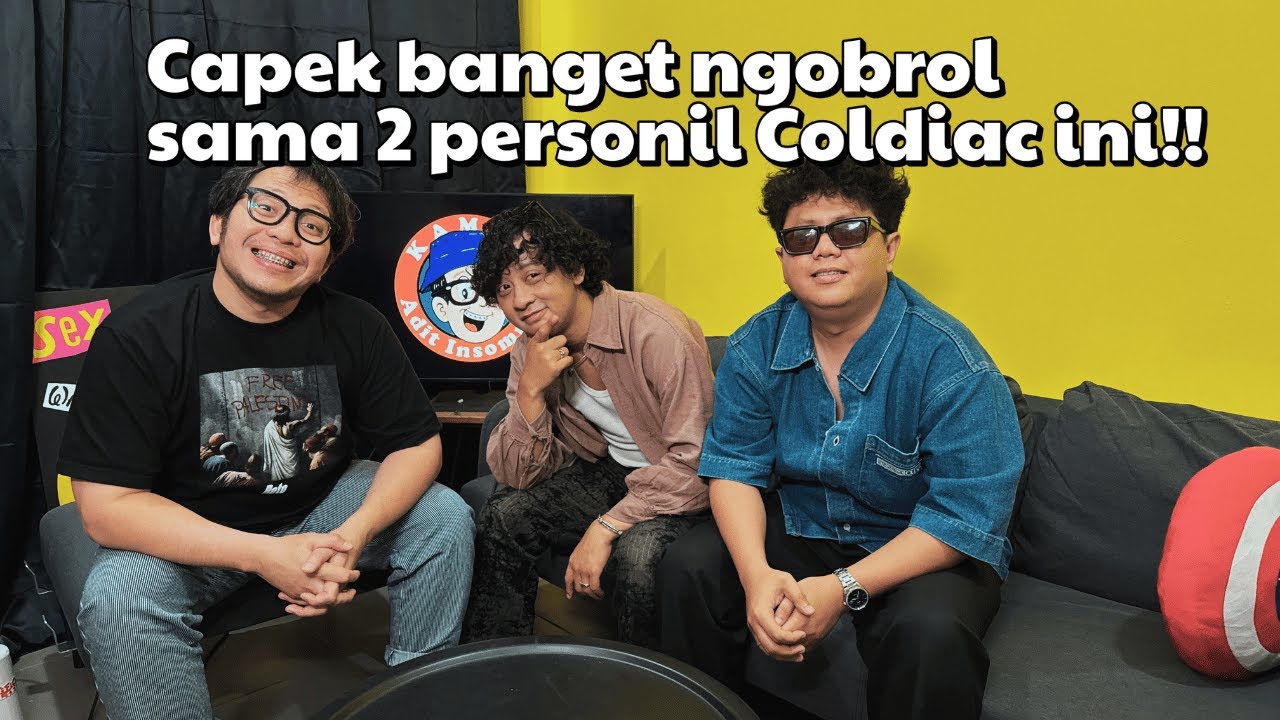 KAMAR ADIT INSOMNIA Eps. 17 - Coldiac Band Yang Bingung Perayaan 10 ...