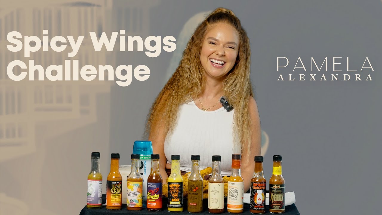 Extra Hot! Spicy Wings Challenge | Pamela Alexandra | #Ep09 - YouTube