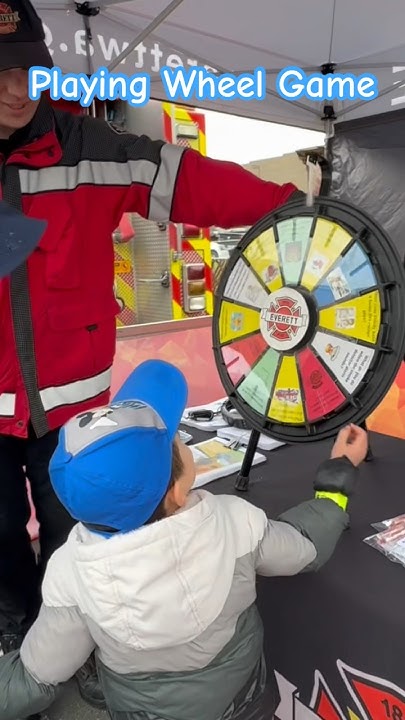 Firehouse Fun: A Boy's Spin Wheel Adventure - YouTube