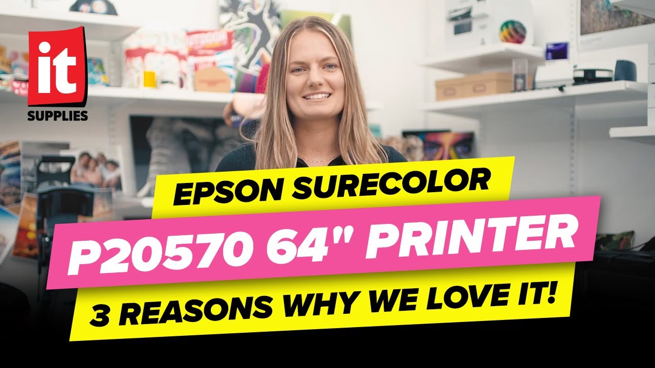 EPSON SureColor P20570 64" Printer - 3 Reasons Why We Love It! - YouTube