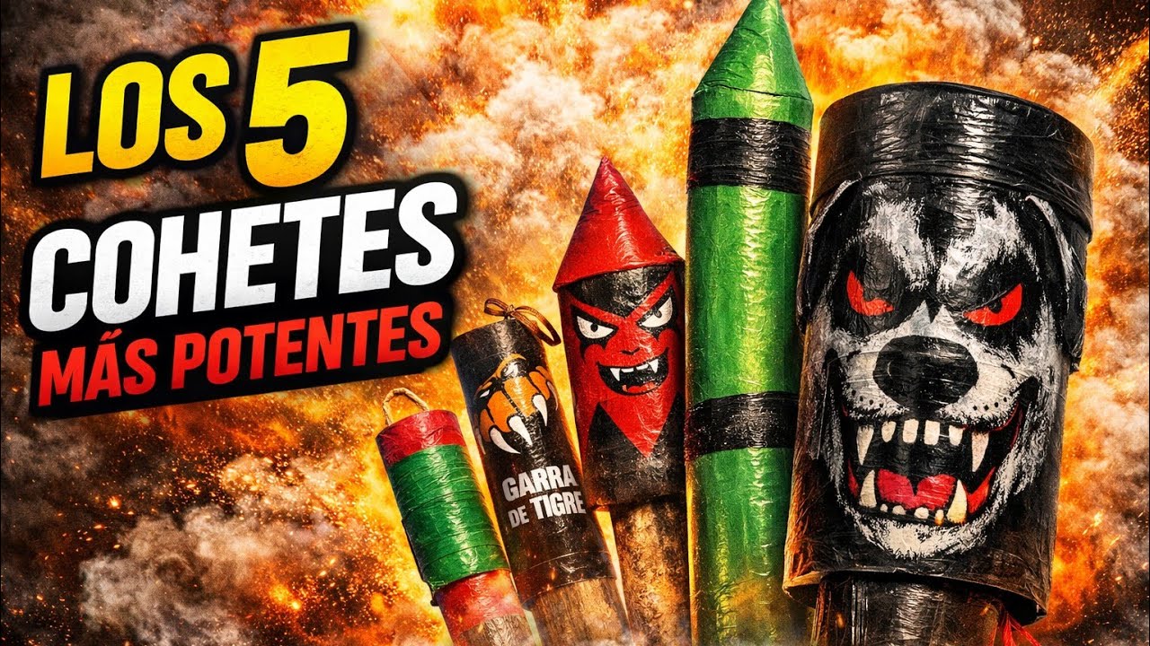 Estos son los cohetes más potentes de México (Top 5) | Negoci-Ando💥🎆 ...