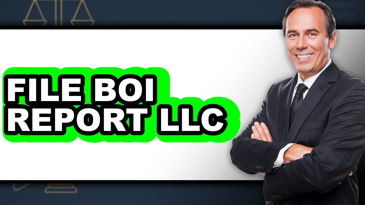 How to File a BOI Report LLC (The Only Way) - YouTube