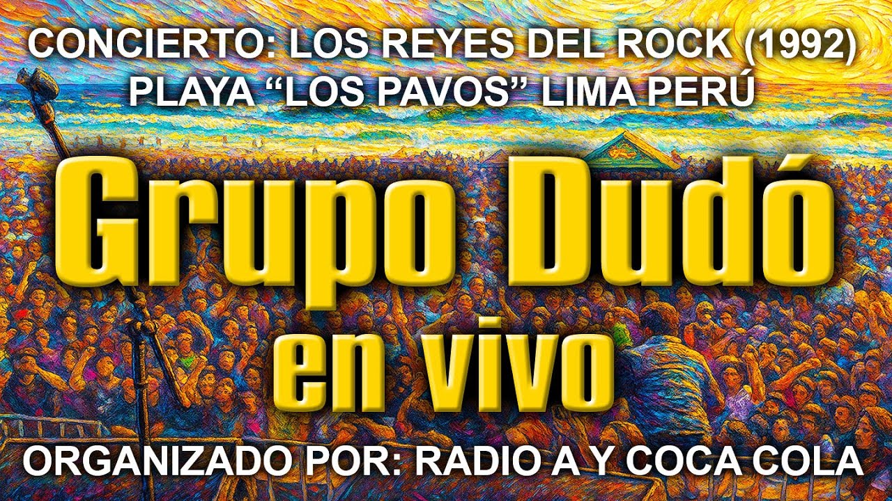 Grupo Dudó en la Playa Los Pavos (1992) - YouTube