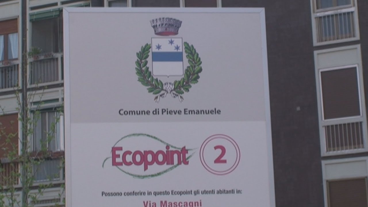 INAUGURAZIONE ECOPOINT 2 A PIEVE EMANUELE - YouTube