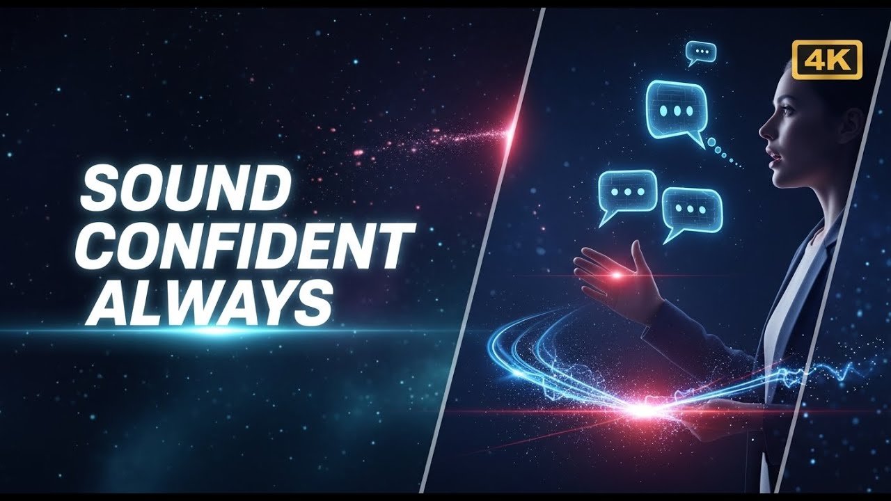 How to Sound Confident in Every Conversation - YouTube