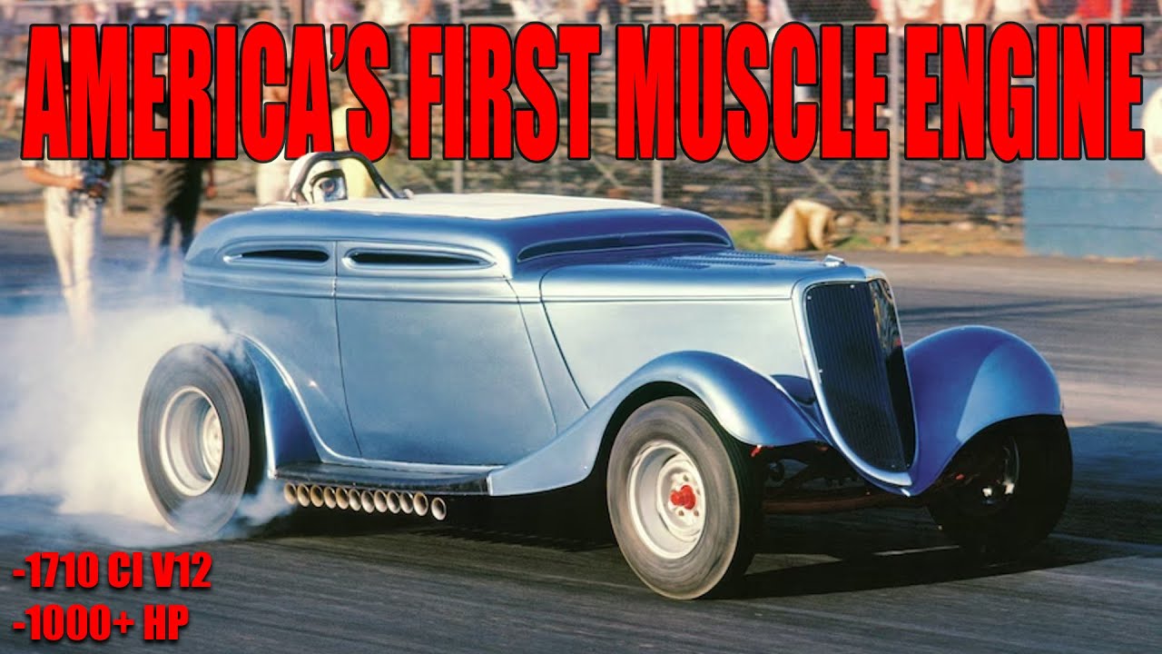 Allison V-1710: When an Aircraft engine Dominated the Drag Strip - YouTube