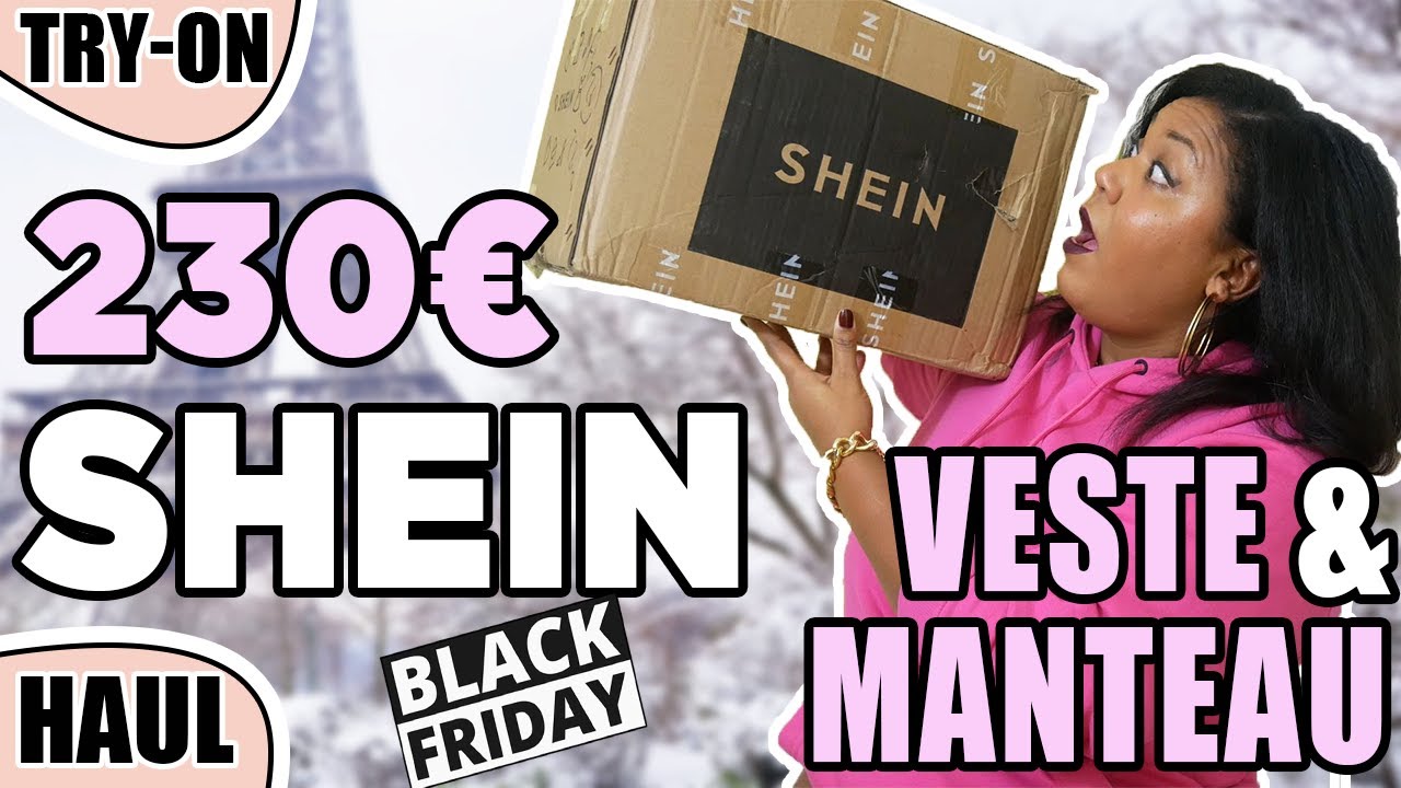 SHEIN HAUL | VESTE et MANTEAU ma commande SHEIN. - YouTube