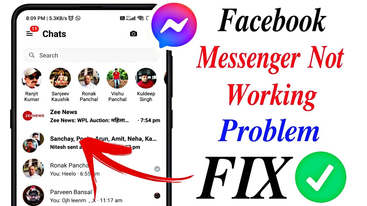 Fix Messenger not working | Messenger not opening |Messenger bug ...
