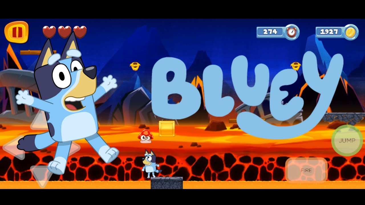 We're Playing Bluey Adventure in this Game (💙 Bluey 💙) TV Show On ...