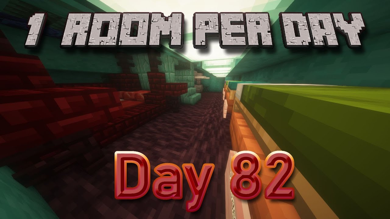 Building a room everyday until I have a mansion - day 82 - YouTube