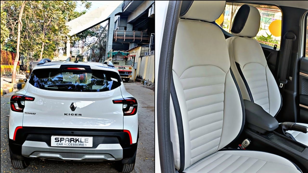 Renault Kiger 2022 Modified With Customized Seat Cover / Lamination ...