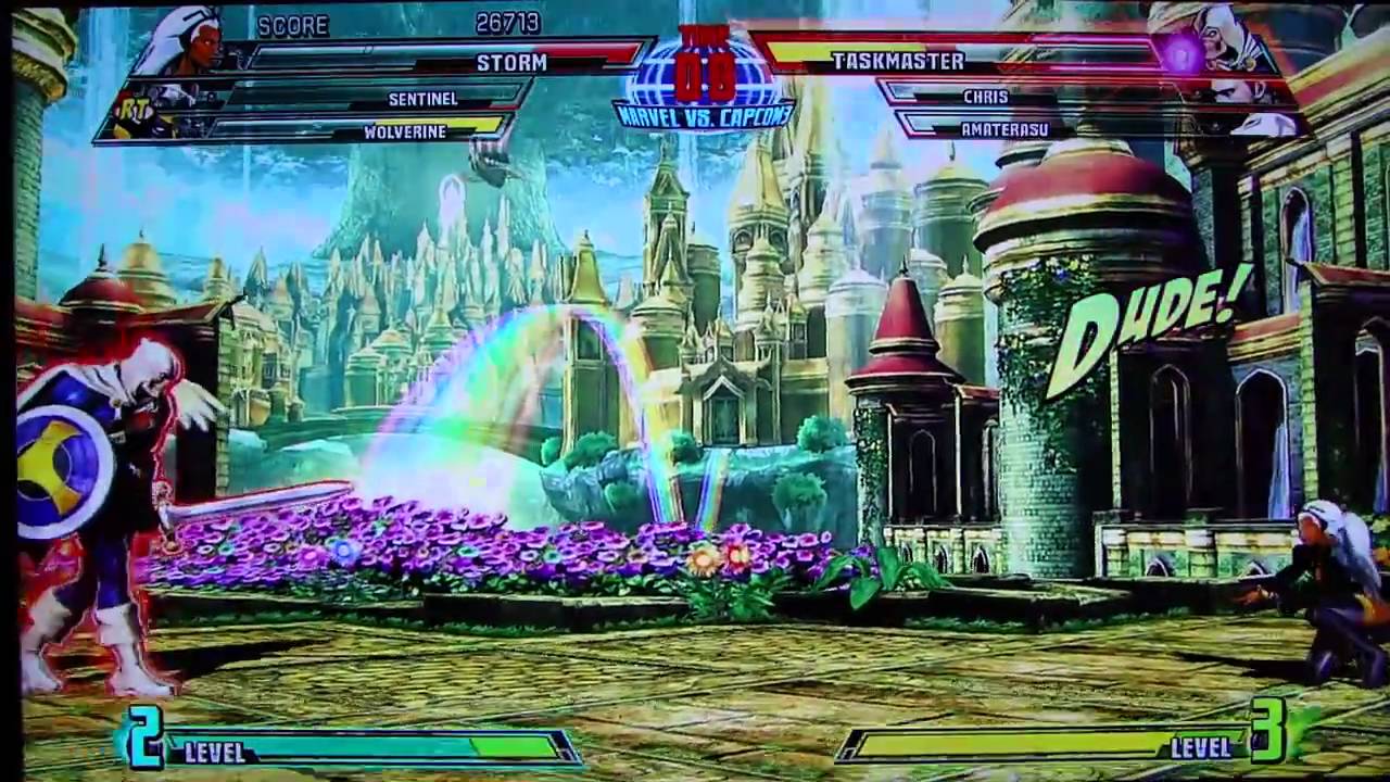 MvC3 Arcade Mode playthrough pt1 - YouTube