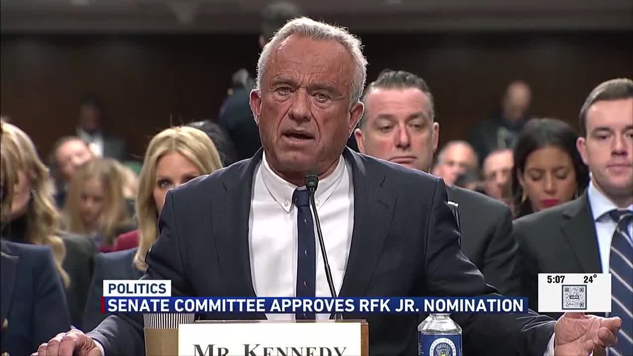 RFK Jr. nomination passes through Senate Finance Committee - YouTube
