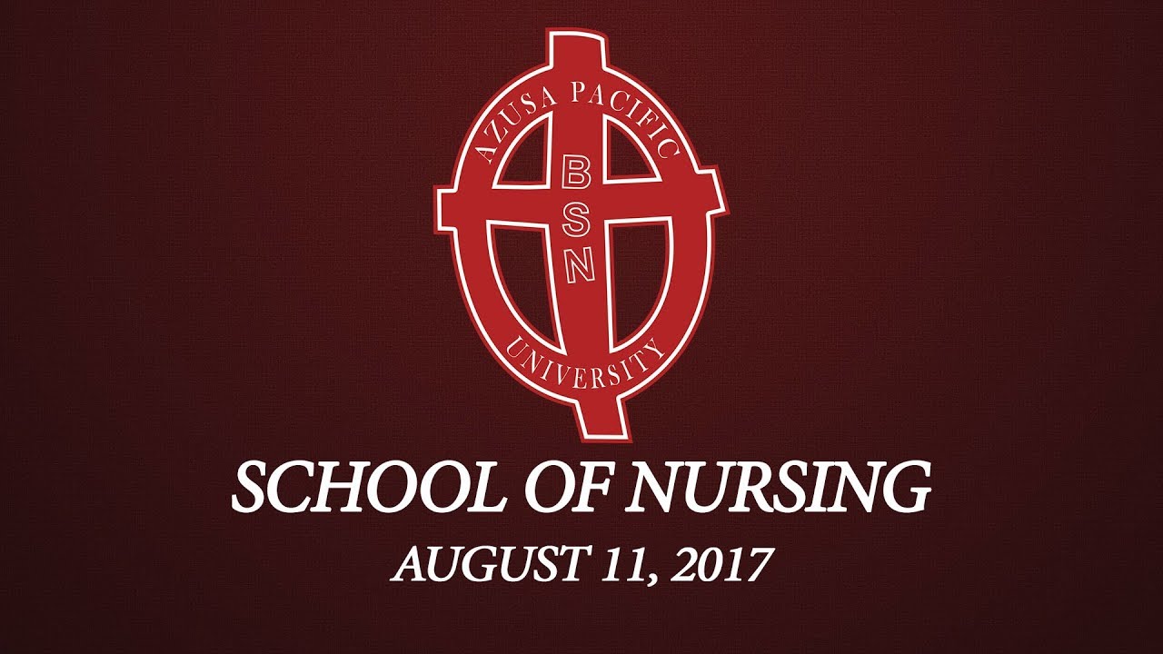 APU Nurse Pinning August 2017 - YouTube