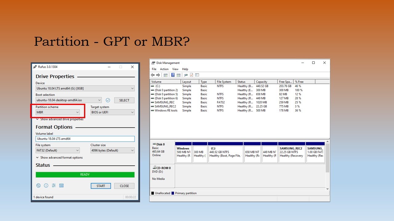 How to check your Drive Partition Scheme or Style - YouTube
