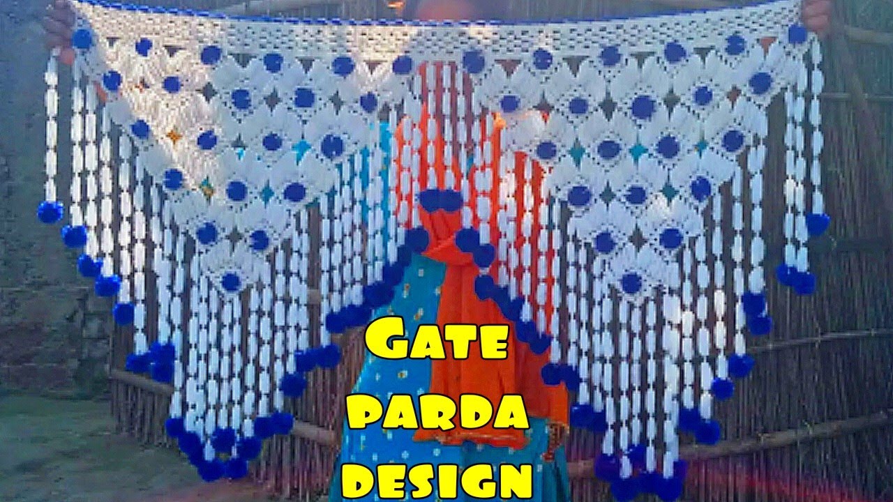 Gate parda design ||door hanging handmade home decoration|gate parda ...