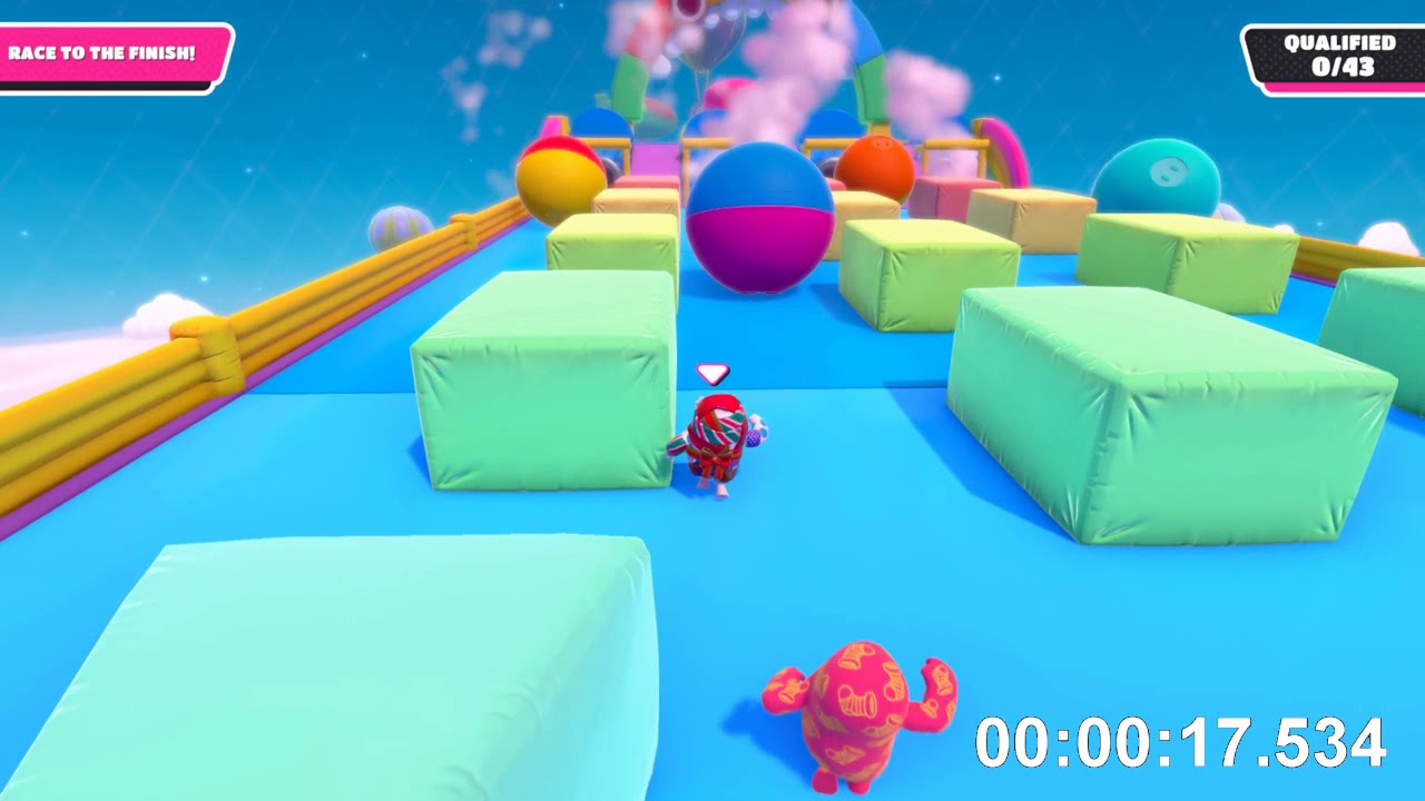 Fall Guys - Dizzy Heights Speed run - 49 sec - YouTube