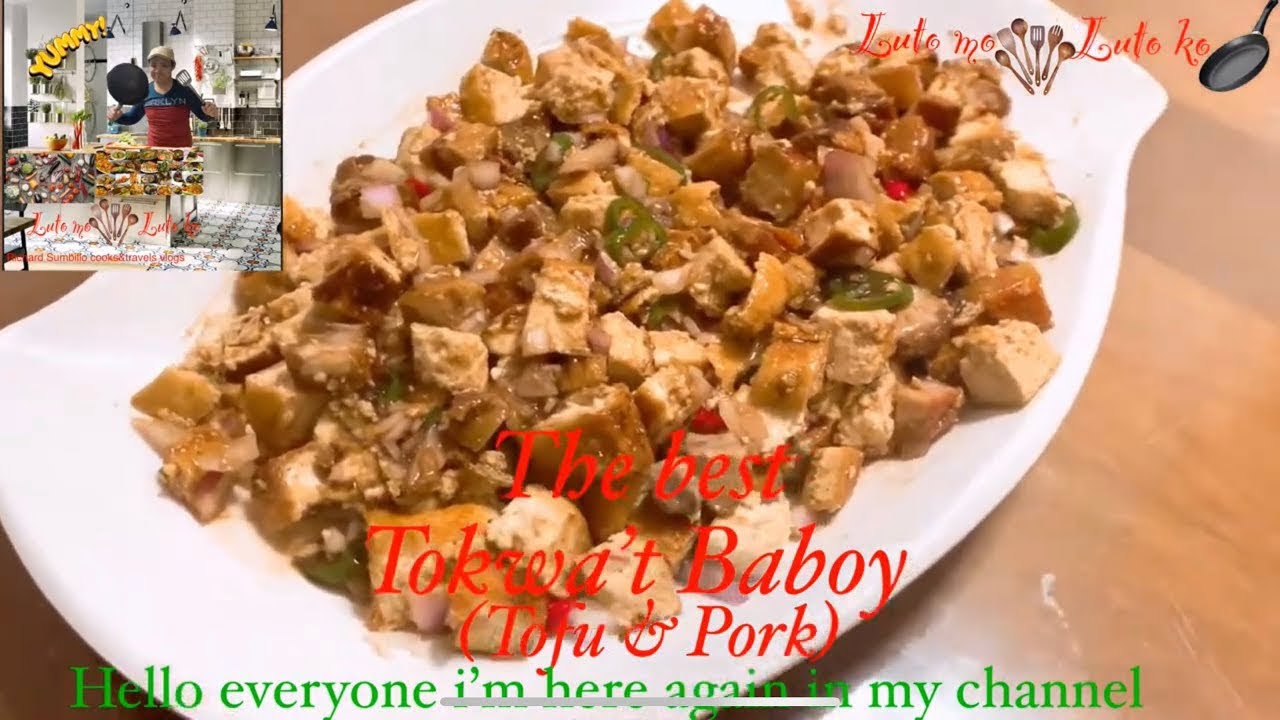 Crispy Tokwa’t Baboy (tofu & pork)super delicious!!! - YouTube