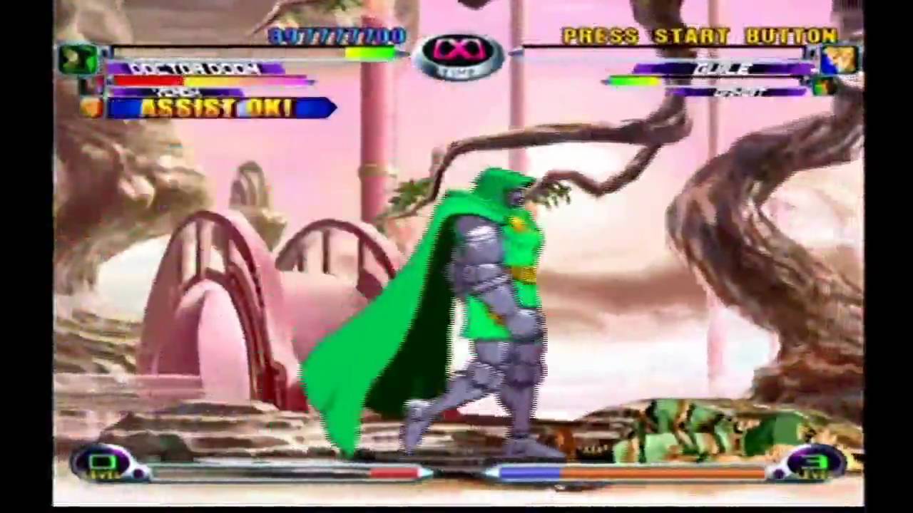 Marvel vs. Capcom 2 - Doctor Doom, Venom, Ken (Part 2) - YouTube