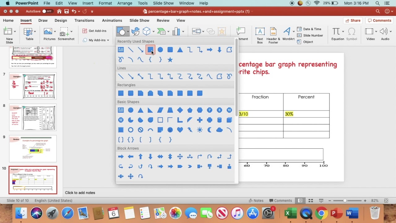 updated instructions for project - YouTube