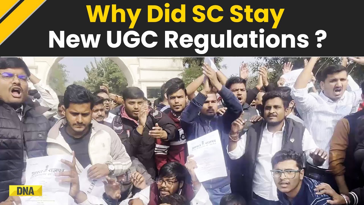UGC New Rule 2026 Row: Supreme Court Stays UGC Caste Discrimination ...