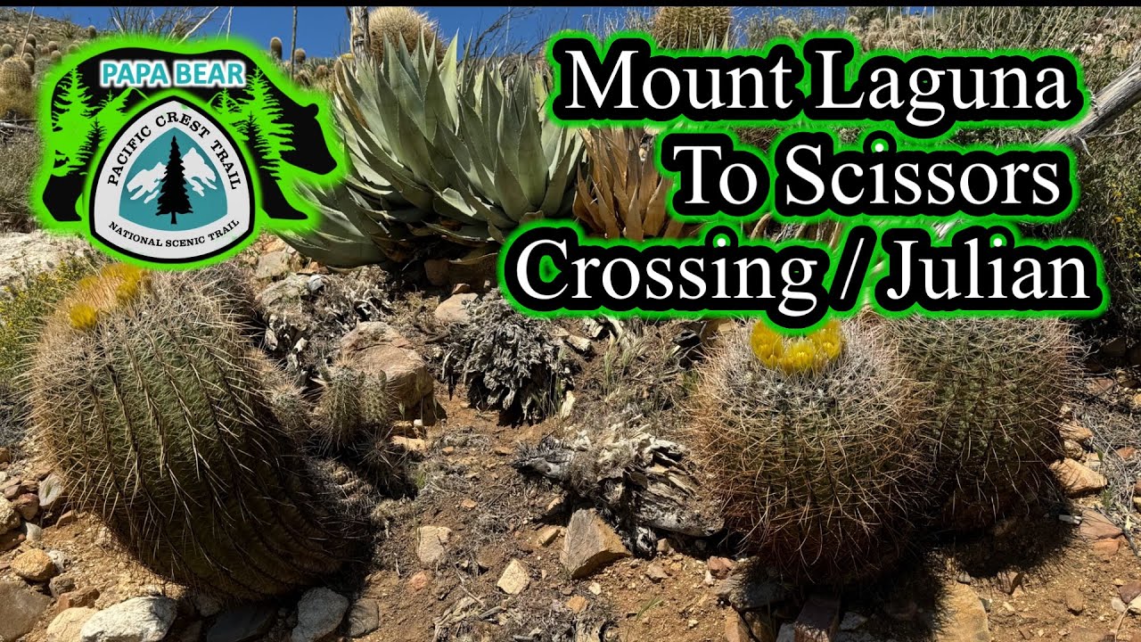 PCT Pacific Crest Trail 2024 Thru Hike | EP 3 | Mount Laguna To ...