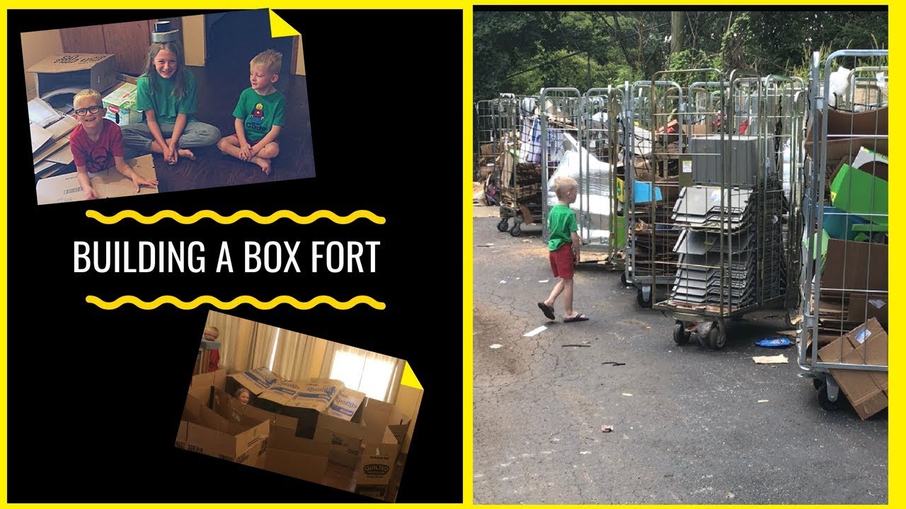 Building a Box Fort - YouTube
