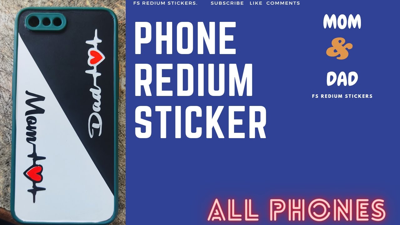 Mobile sticker modified || mom dad sticker || all phones modified || fs ...