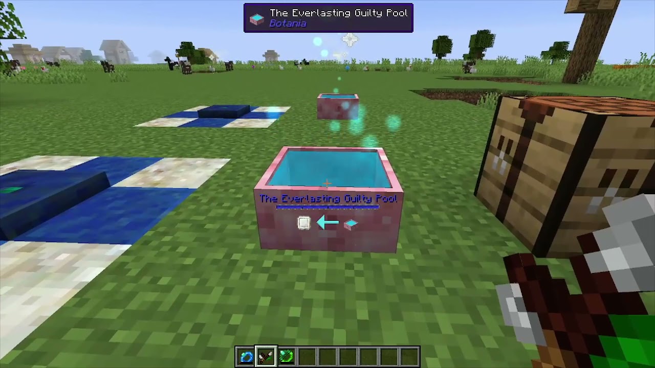 Botania: Mana ring & Greater Mana ring - YouTube
