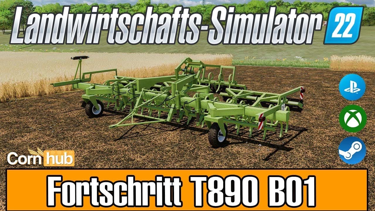LS22 Mods - Fortschritt T890 B01 - LS22 Modvorstellung - YouTube