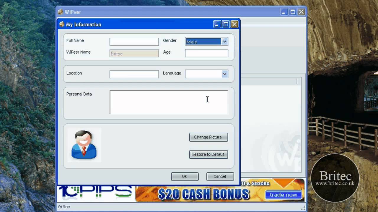 Create an Instant Wireless Network with WiPeer by Britec - YouTube