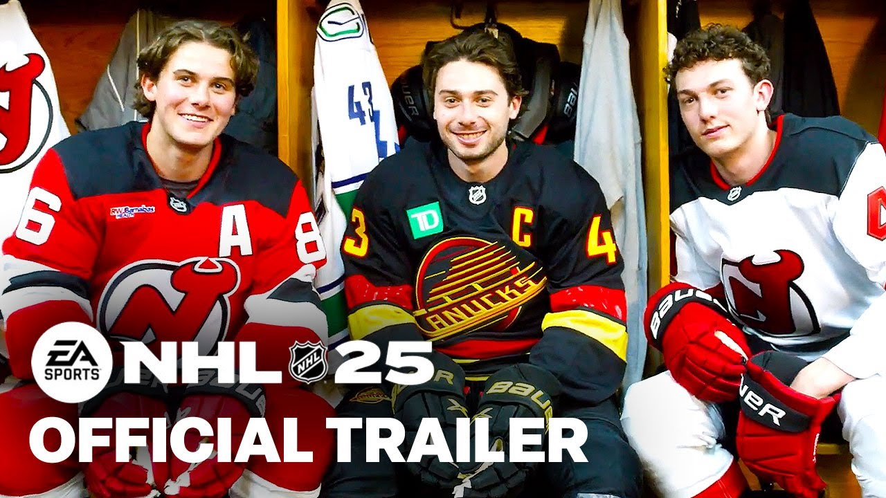 EA Sports NHL 25 - Official Reveal Trailer - YouTube