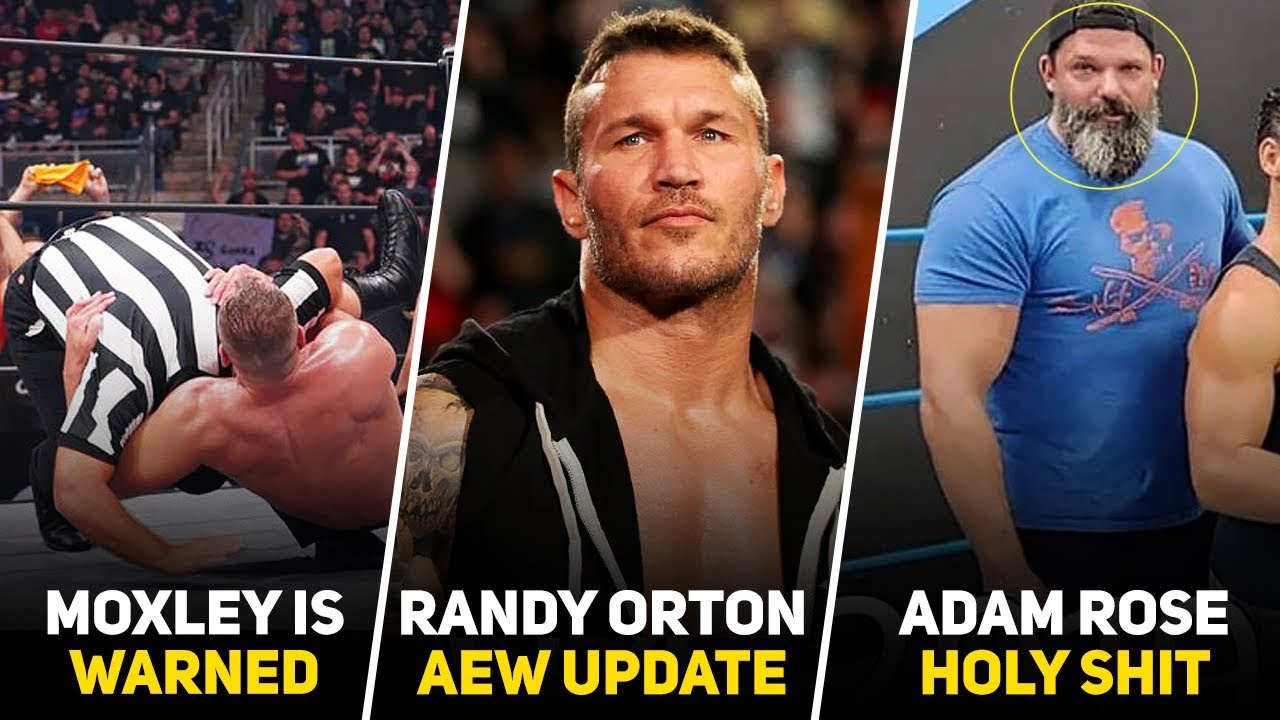 Jon Moxley WARNED! Randy Orton AEW Update! Adam Rose HOLY SH*T! | WWE ...