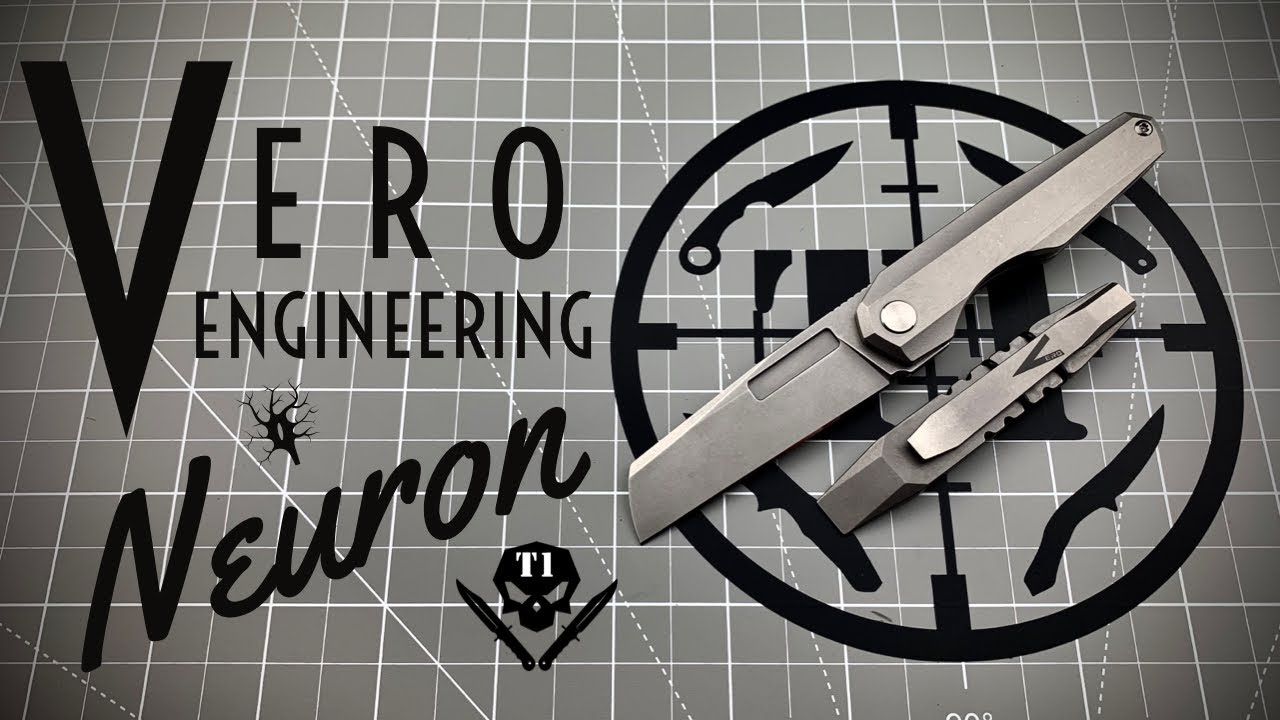 Vero Engineering NEURON!! (All Titanium!!) #veroengineering #veroneutron #edc #knife # ...