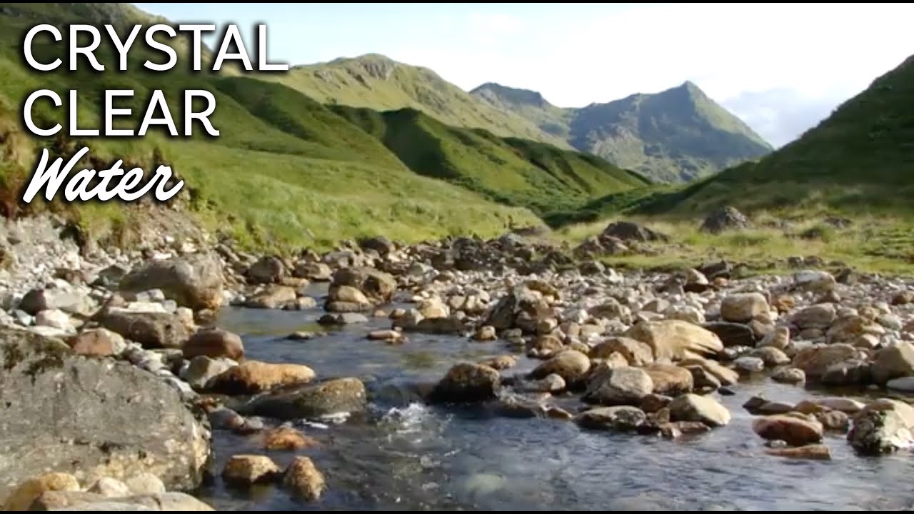 Crystal Clear Mountain Stream | Untouched Oasis in the Scottish ...