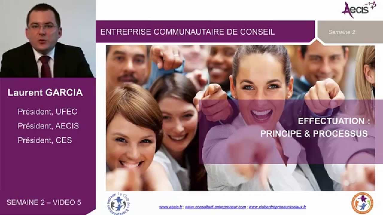 Effectuation: principle & process - YouTube