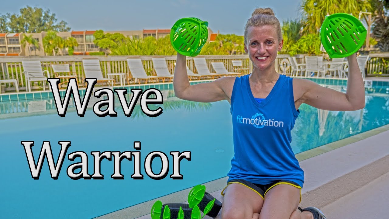 Wave Warrior - Water Fitness Workout - YouTube