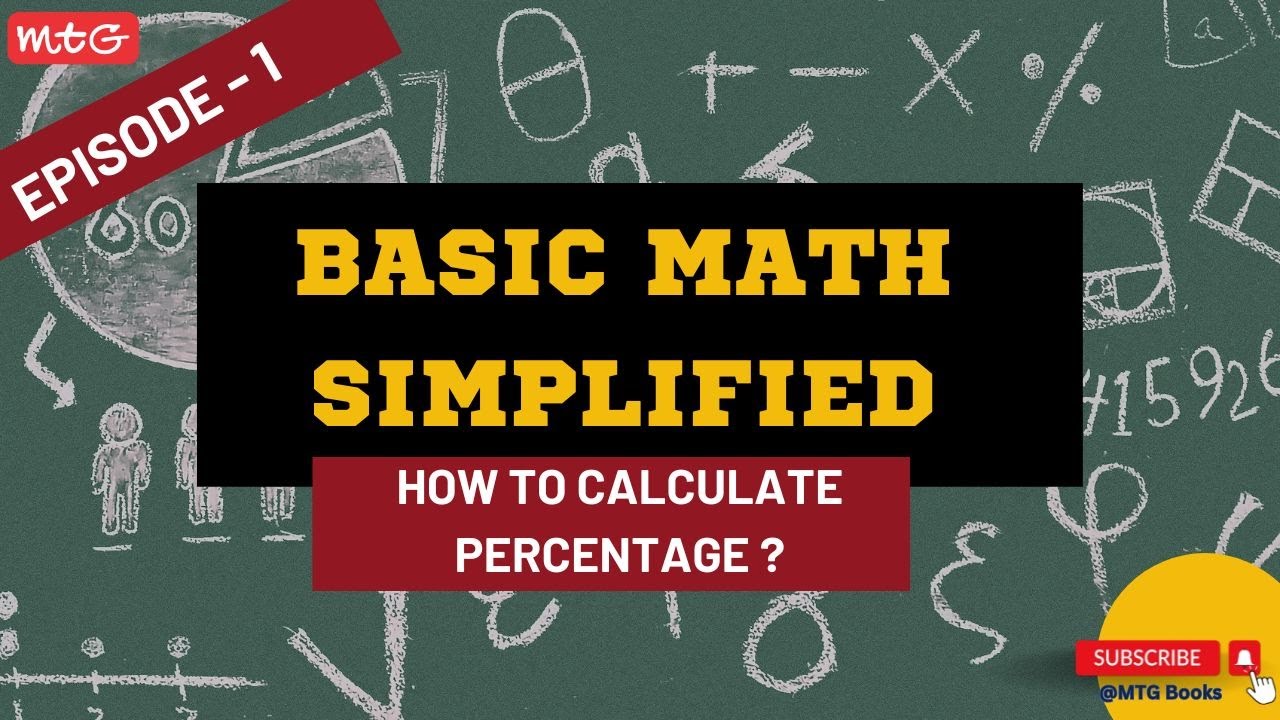 Master Percentage Problems WITHOUT a Calculator! (BASIC MATH SIMPLIFIED ...