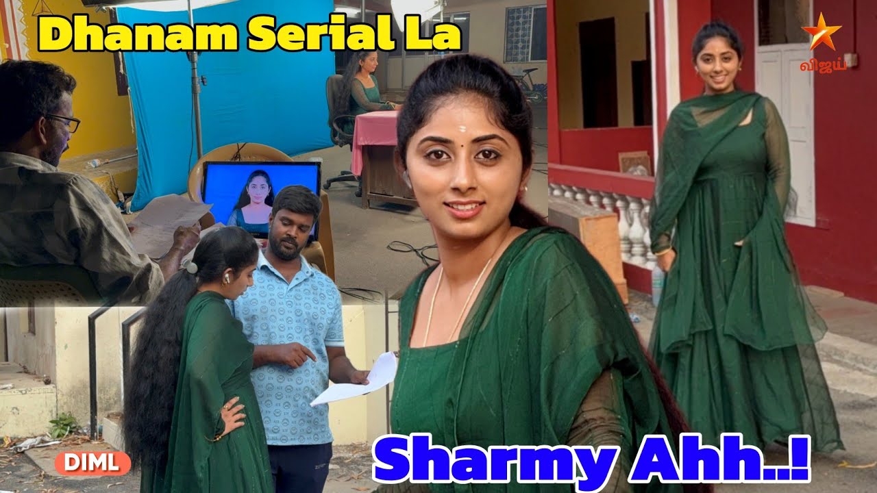 Dhanam Serial la Sharmy Ahh..! 🫣😉 || DIML || @SharmysVlogs #subscribe ...