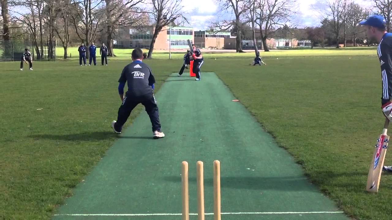 England VI cricket, batting. - YouTube