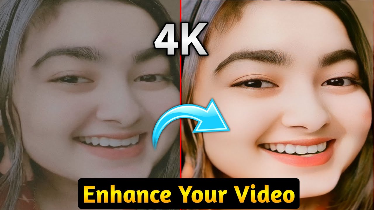How to Convert Normal Video to 4k Ultra HD in Mobile | How to Enhance ...