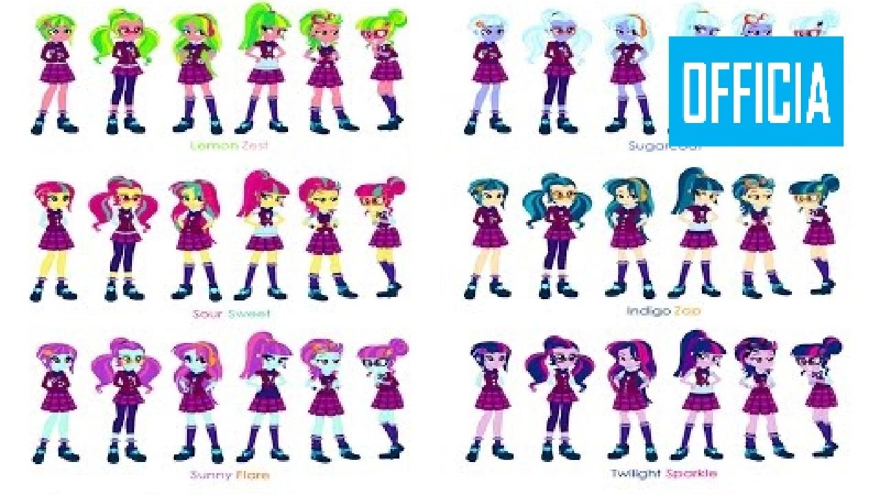 My Little Pony Transforms - Color Swap Equestria Girls Shadowbolts ALL ...