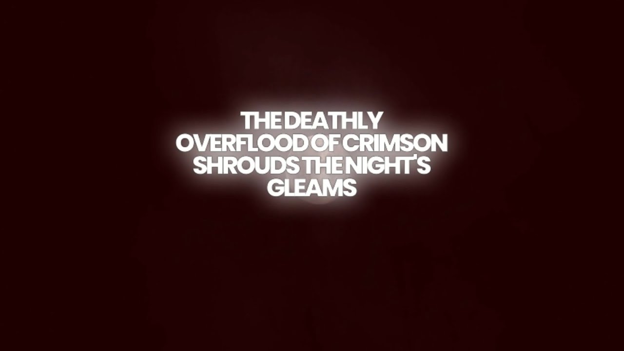Crimson Night(Lyric Video) - YouTube