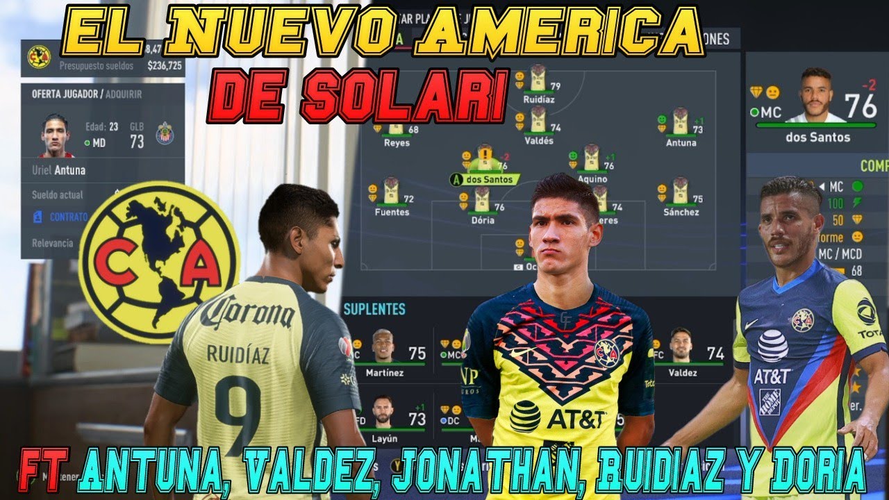El Nuevo América del Clausura 2022 en FIFA 22 / El America Con Sus ...