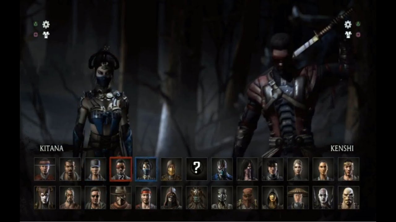 Mortal Kombat X: Full Confirmed Roster (Complete Select Screen) - YouTube