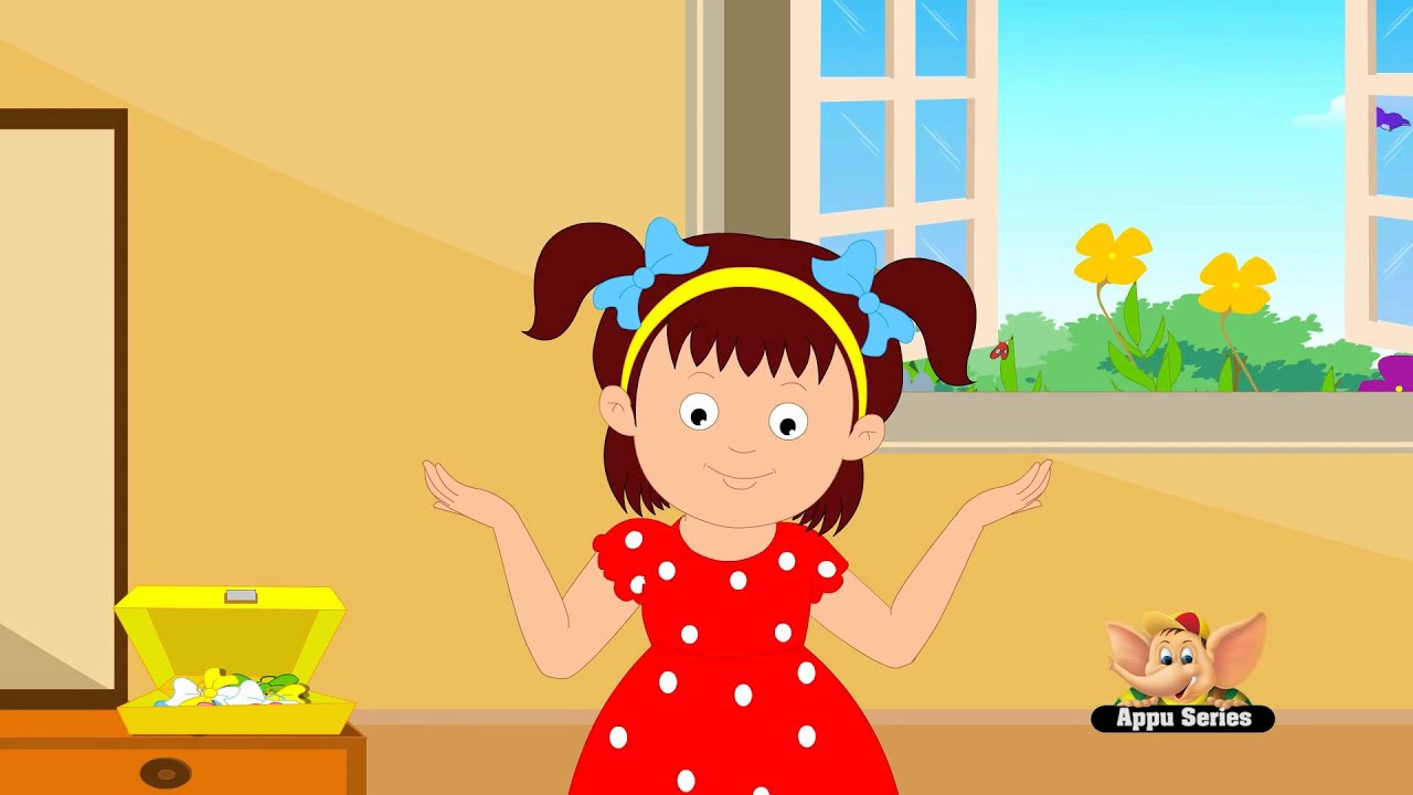 Classic Rhymes from Appu Series - Nursery Rhyme - Hair Ribbons - YouTube